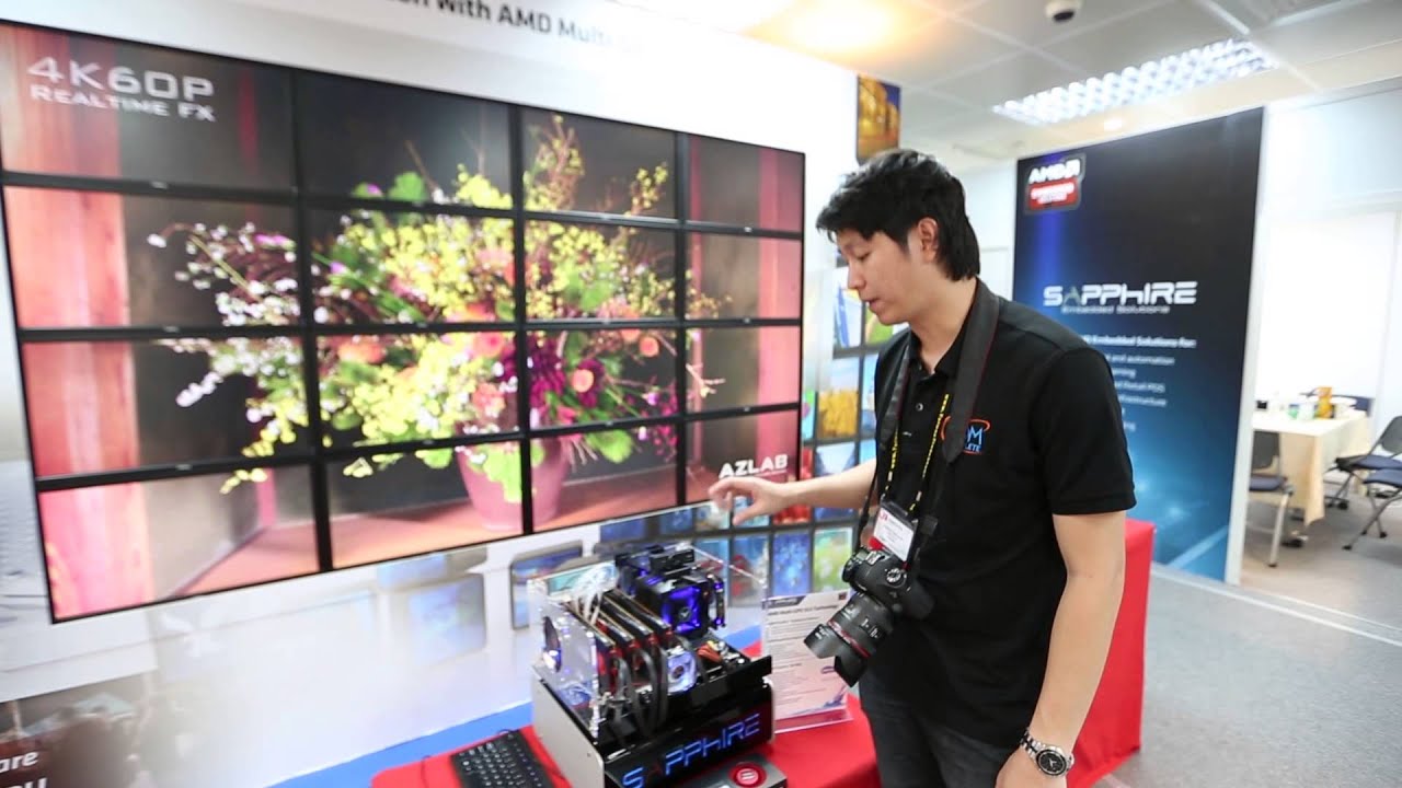 Computex 2015 : SAPPHIRE จัดแสดงโชว์ AMD Multi-GPU SLS Technology ...
