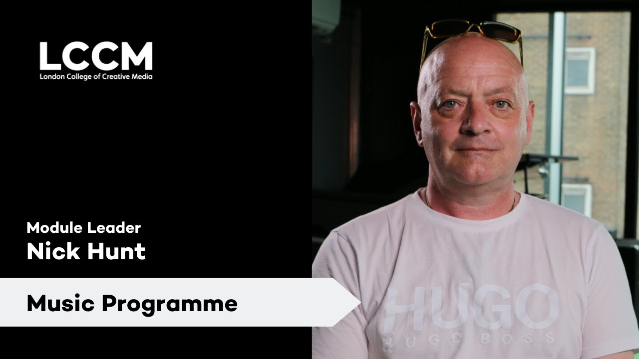 Nick Hunt - Music Programme Module Leader - YouTube