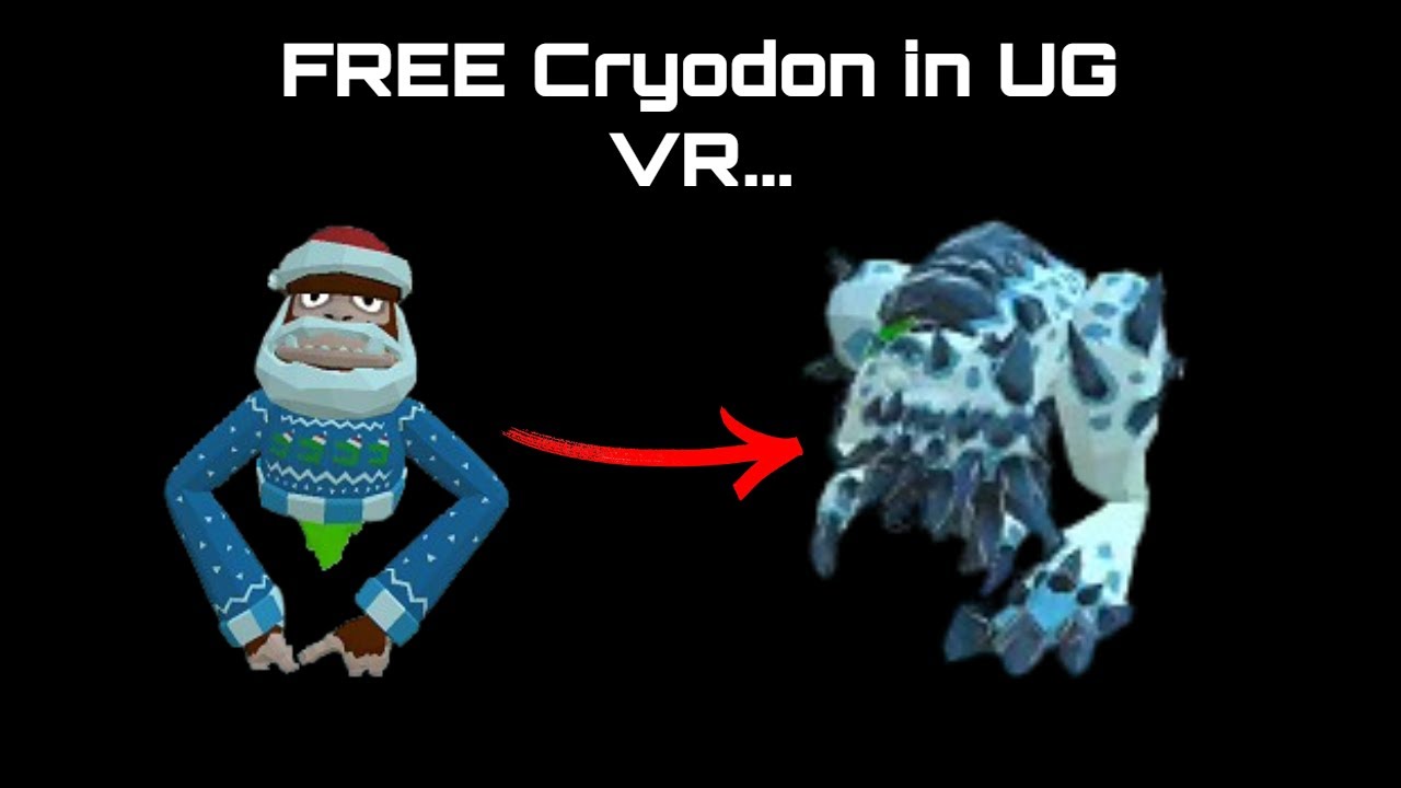 Whoever wins gets a CRYODON in UG VR... - YouTube