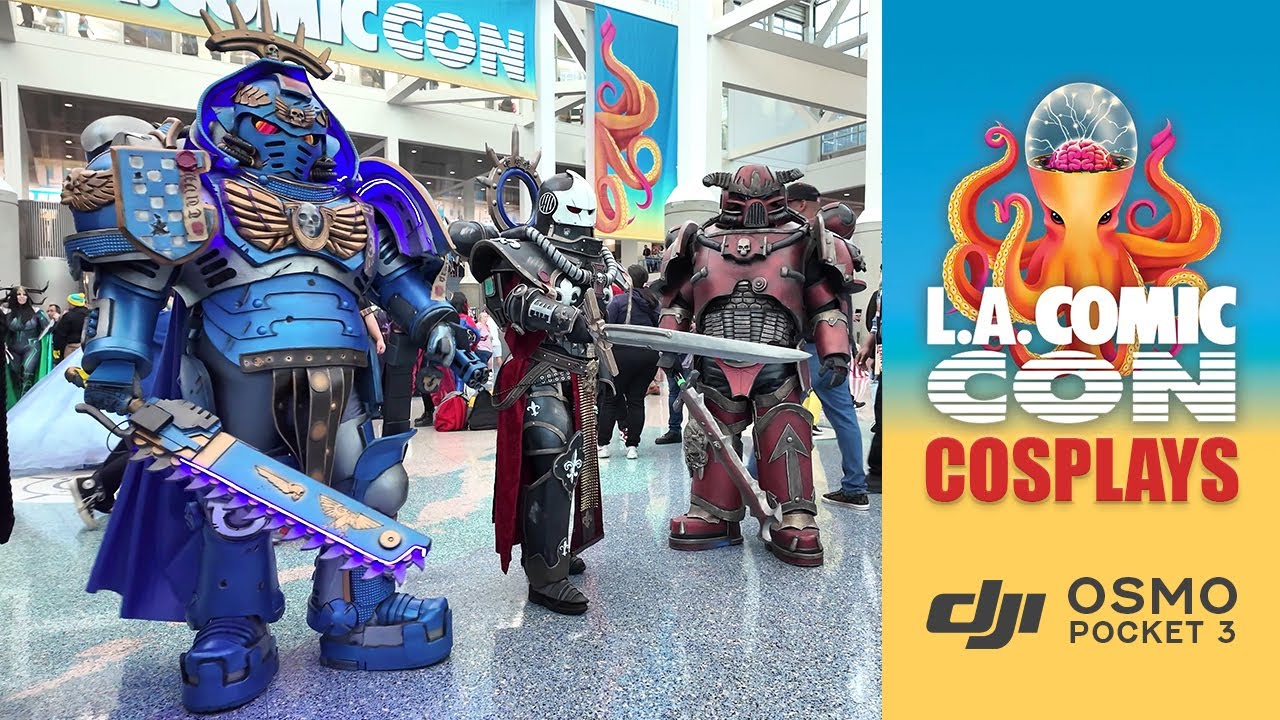 Cosplays at Los Angeles Comic Con 2023 (Saturday) LACC - DJI Osmo ...