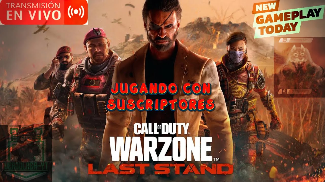🔴☠️*UN FURRO EN CALL OF DUTY WARZONE*-*EN VIVO*☠️*JUGANDO CON ...