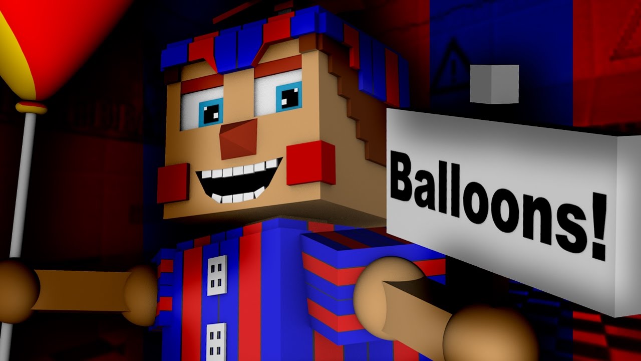BALLOON BOY APARECE | FIVE NIGHTS AT FREDDY'S EN MINECRAFT - YouTube