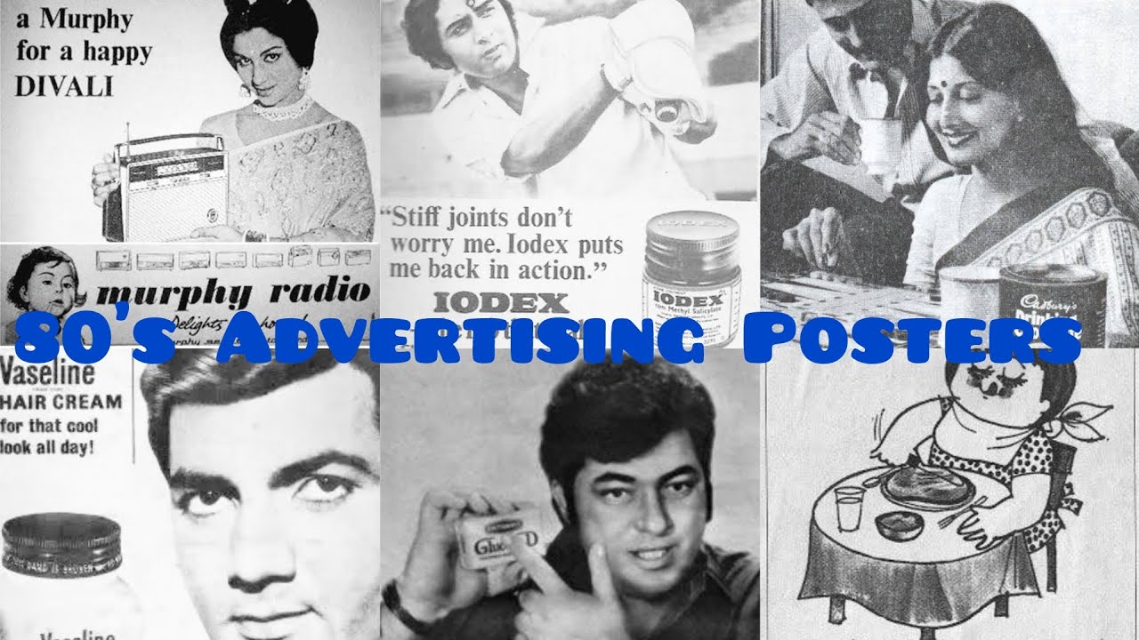 80's Famous Brand Advertising Posters... - YouTube