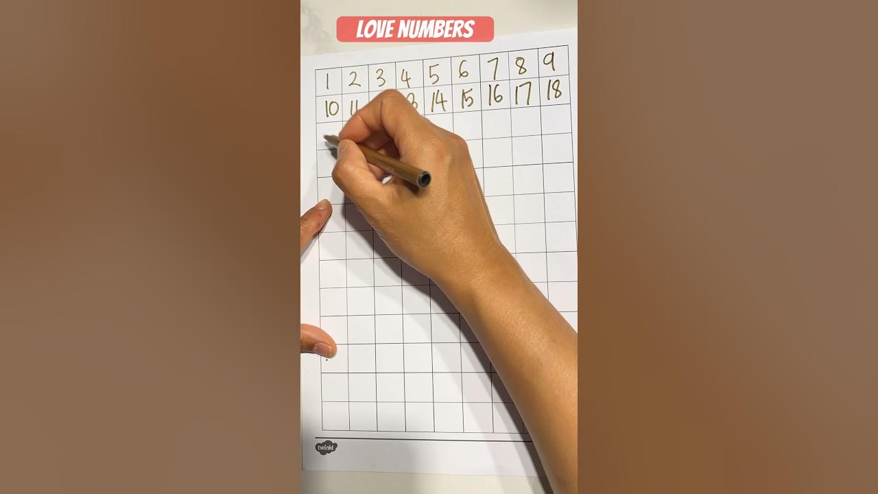 Easy ways to write numbers for beginners #youtubeshorts #numbers #maths ...