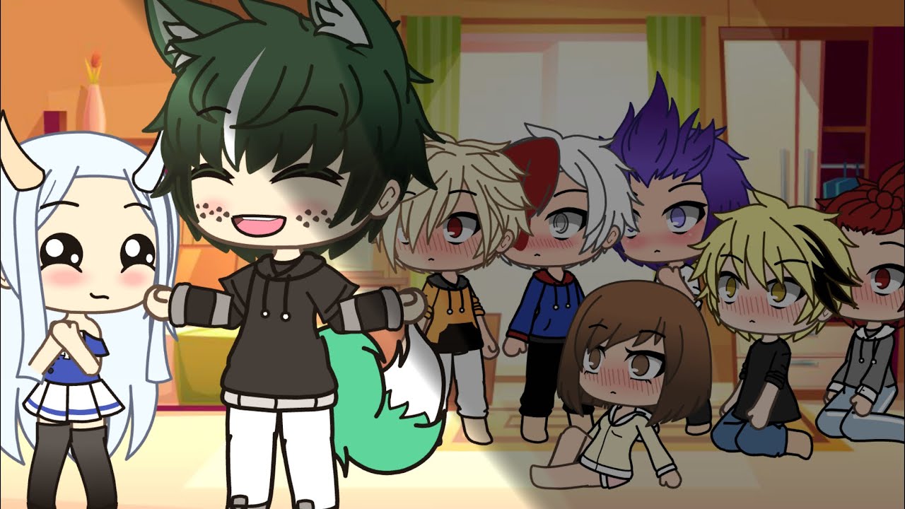 Eri and werewolf Deku got caught singing Glv/Mha/Bnha/ - YouTube