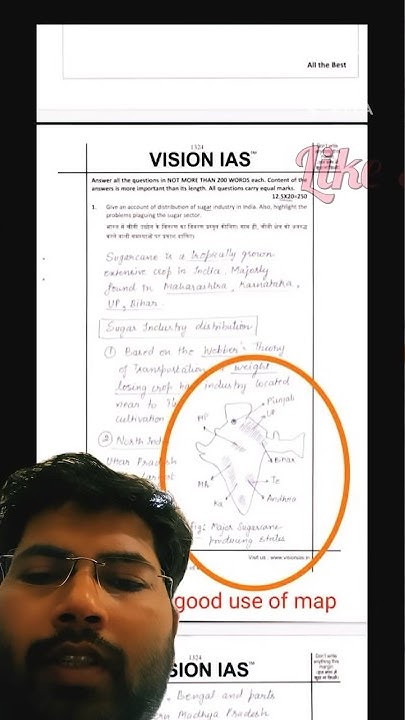 Use of MAP and flow chart in UPSC mains answer writing #presentation # ...