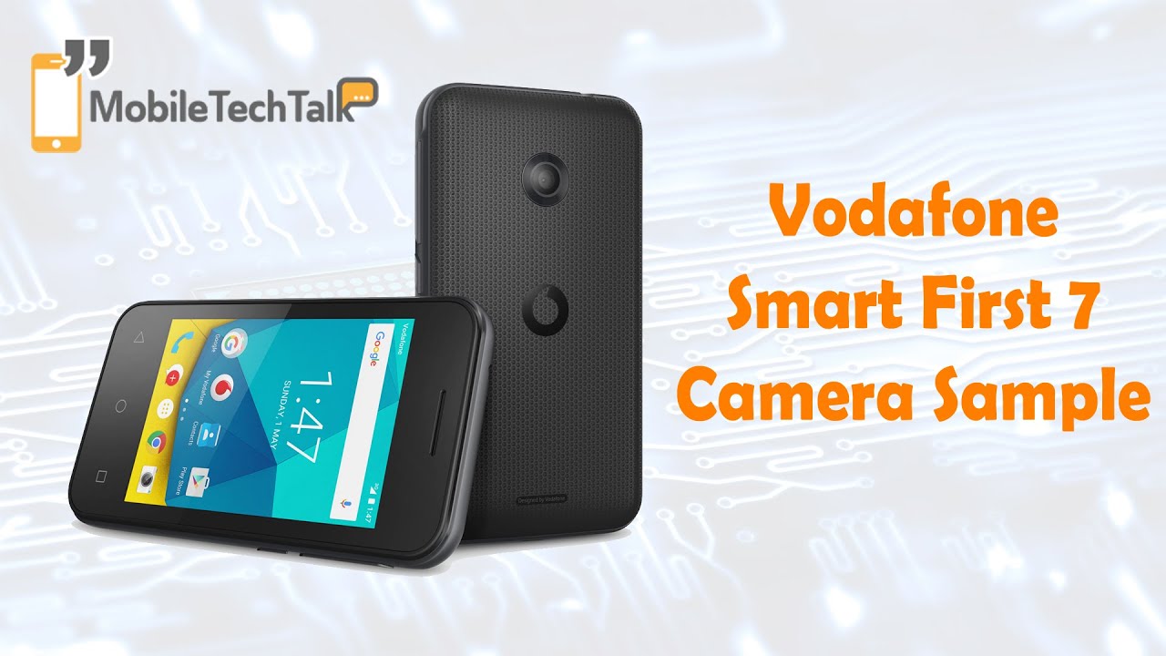 Vodafone Smart First 7 Camera Sample - YouTube