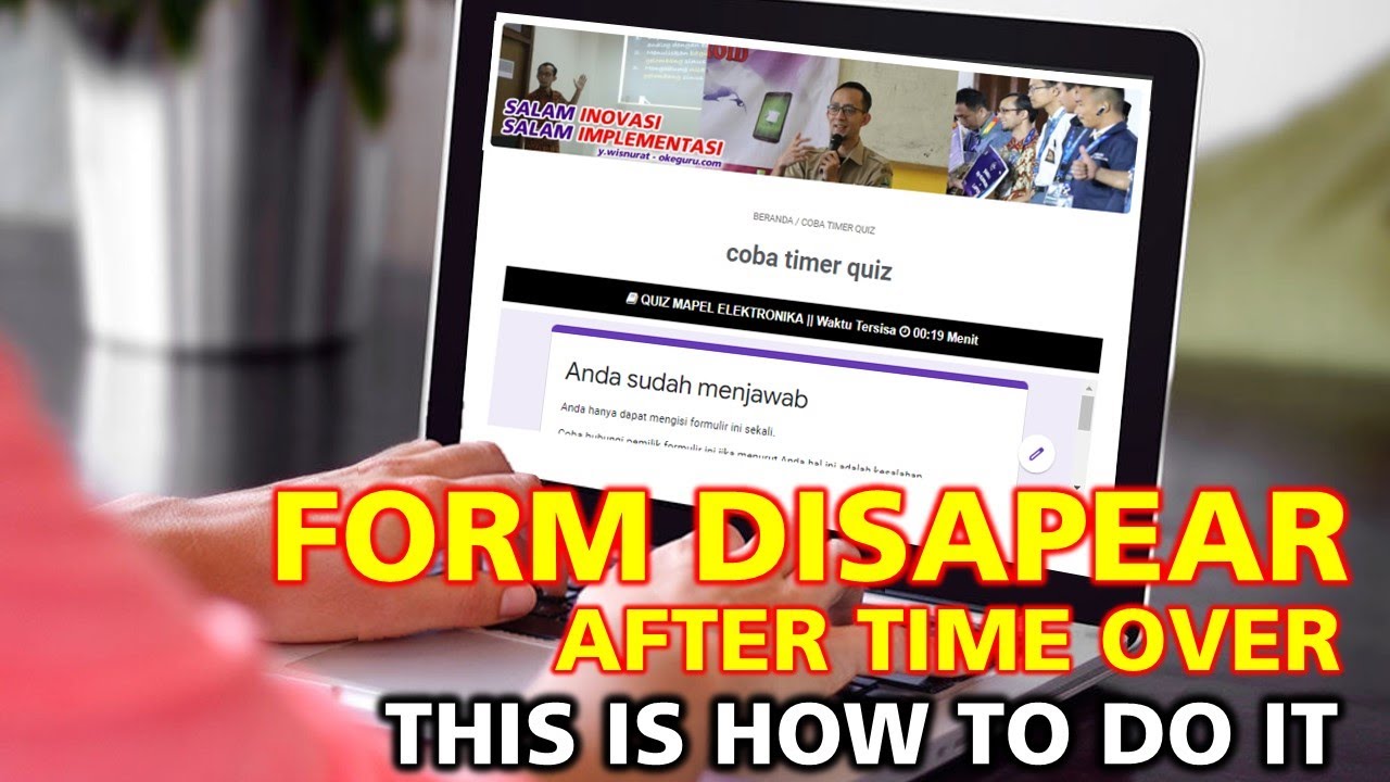 HOW TO MAKE QUIZ TIMER ON GOOGLE FORM YouTube HOW TO MAKE QUIZ TIMER ON GOOGLE FORM YouTube