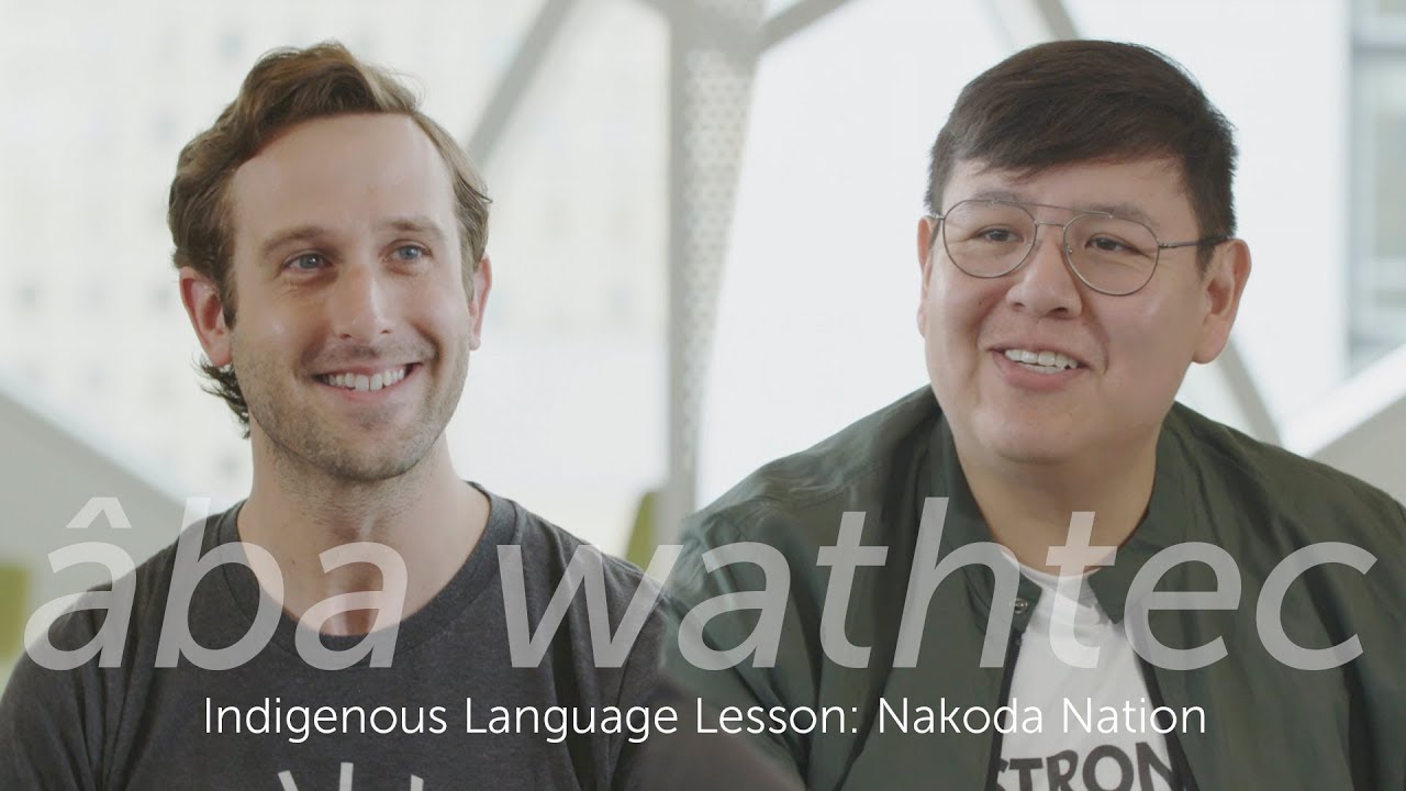 Indigenous Language Lesson: Stoney Nakoda Nation - YouTube