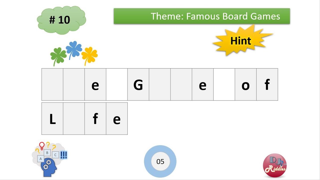 Word Guess 12 27 Famous Board Games #20 m - YouTube