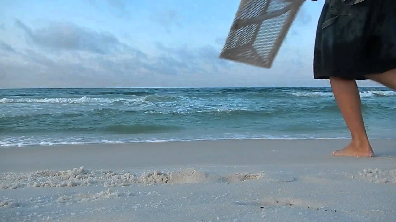 Double Hookups - Pompano Fishing and Raking Sand Fleas - YouTube