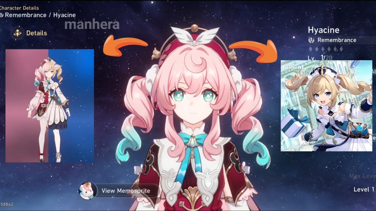 Hyacine It's Barbara Strawberry Flavor 🍓 | Honkai: Star Rail - YouTube