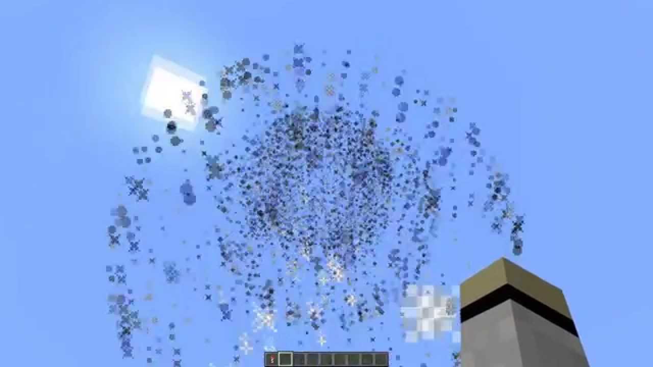 Minecraft - How To Make Large Firework EASY! - YouTube
