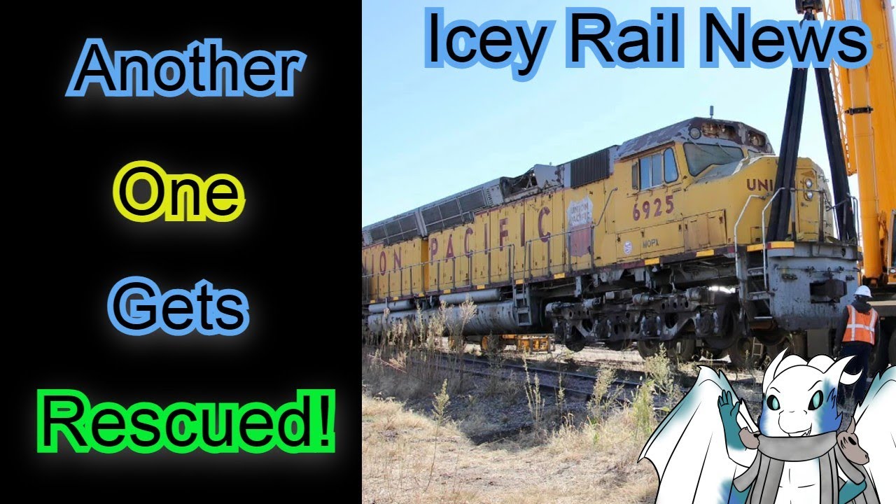 Icey Rail News: The Rescue of UP Centennial 6925 - YouTube