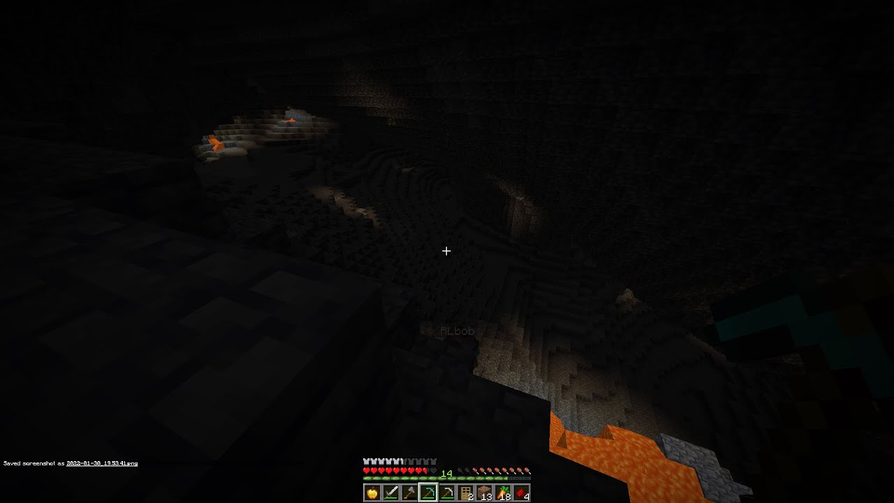 2B2T Test server Exploring the New 1.18.1 Caves - YouTube