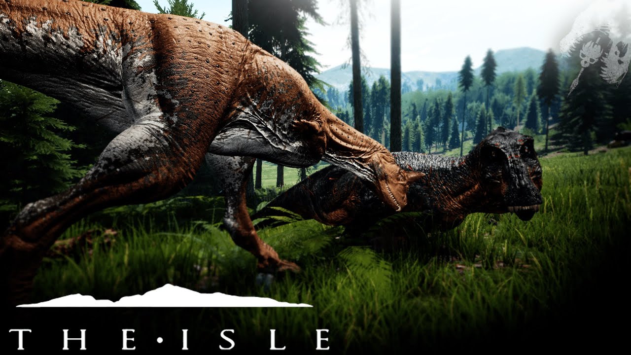Carnotaurus vs Sub Rex 3v1 | The Isle Gameplay - YouTube
