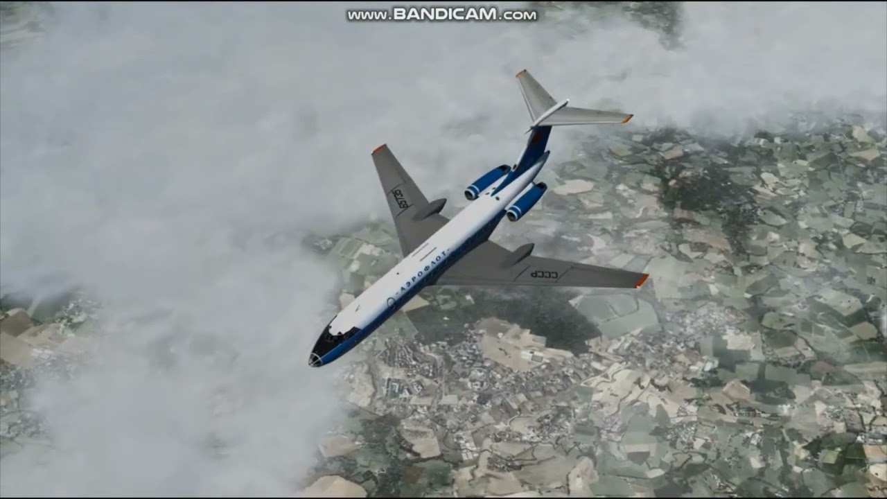 1979 Dniprodzerzhynsk mid air collision - Crash Animation - YouTube