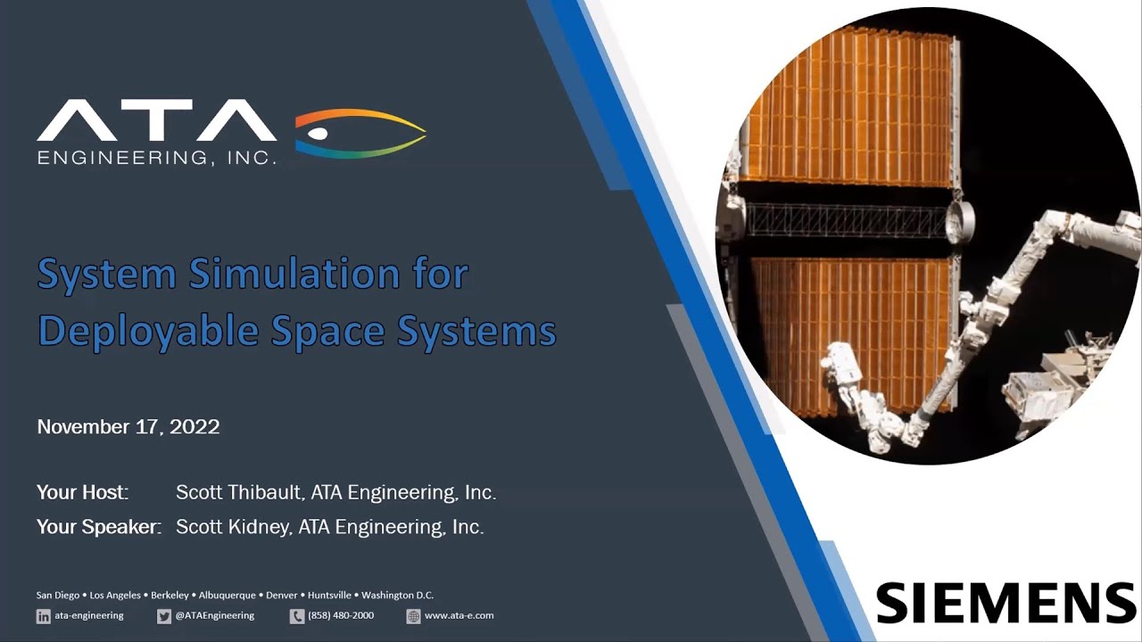 System Modeling of Deployable Space Systems - YouTube