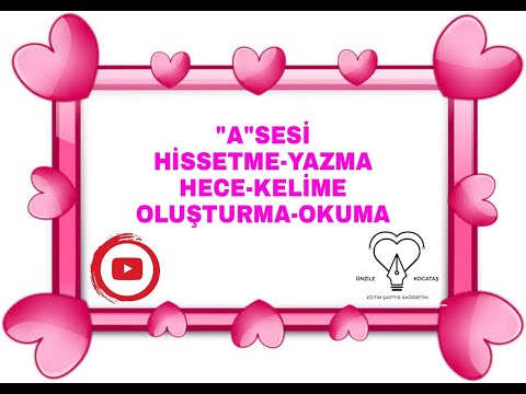 1.Sınıf Harf Öğretimi \