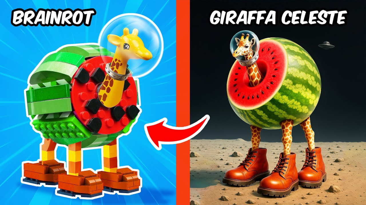 How to Build Italian Brainrot in LEGO with Fruit Theme | FUNZ Bricks ...