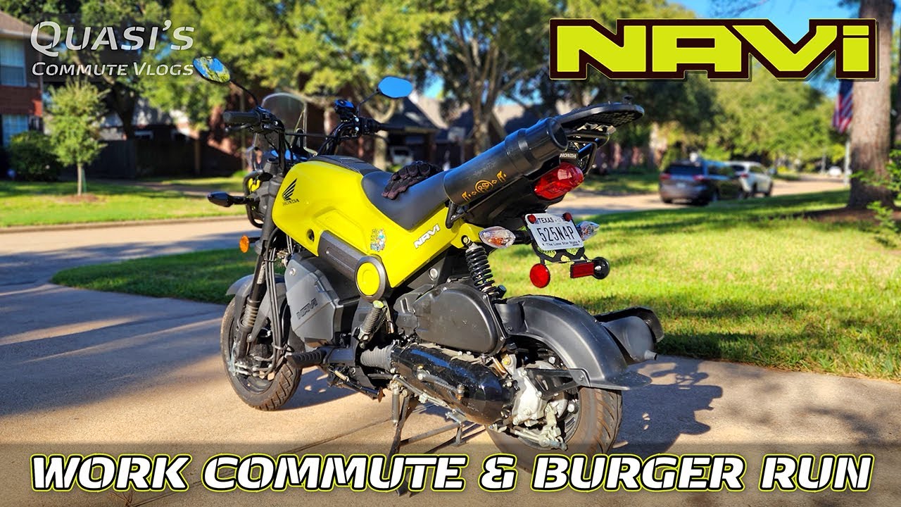 VLOG: Honda Navi Commute // Upcoming Projects & Mods - YouTube