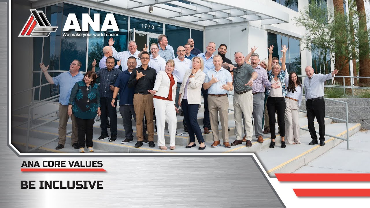 ANA CORE VALUES: Be Inclusive - YouTube