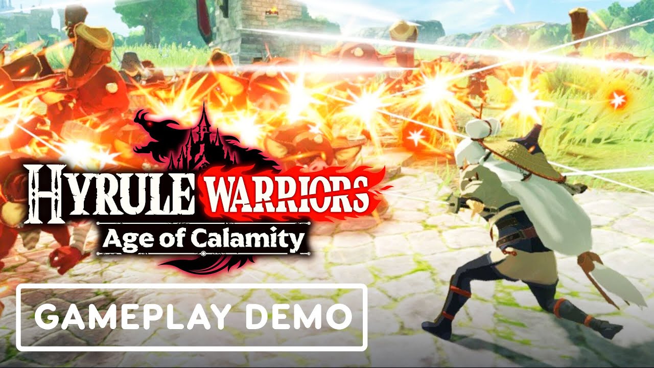 Hyrule Warriors: Age of Calamity - Impa vs. Hinox Gameplay Commentary ...