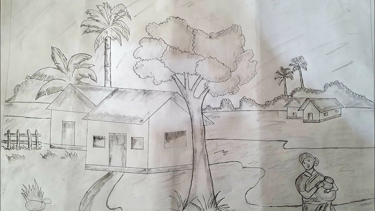 Kerala Pencil Drawing: A Tapestry of Tradition and Modernity