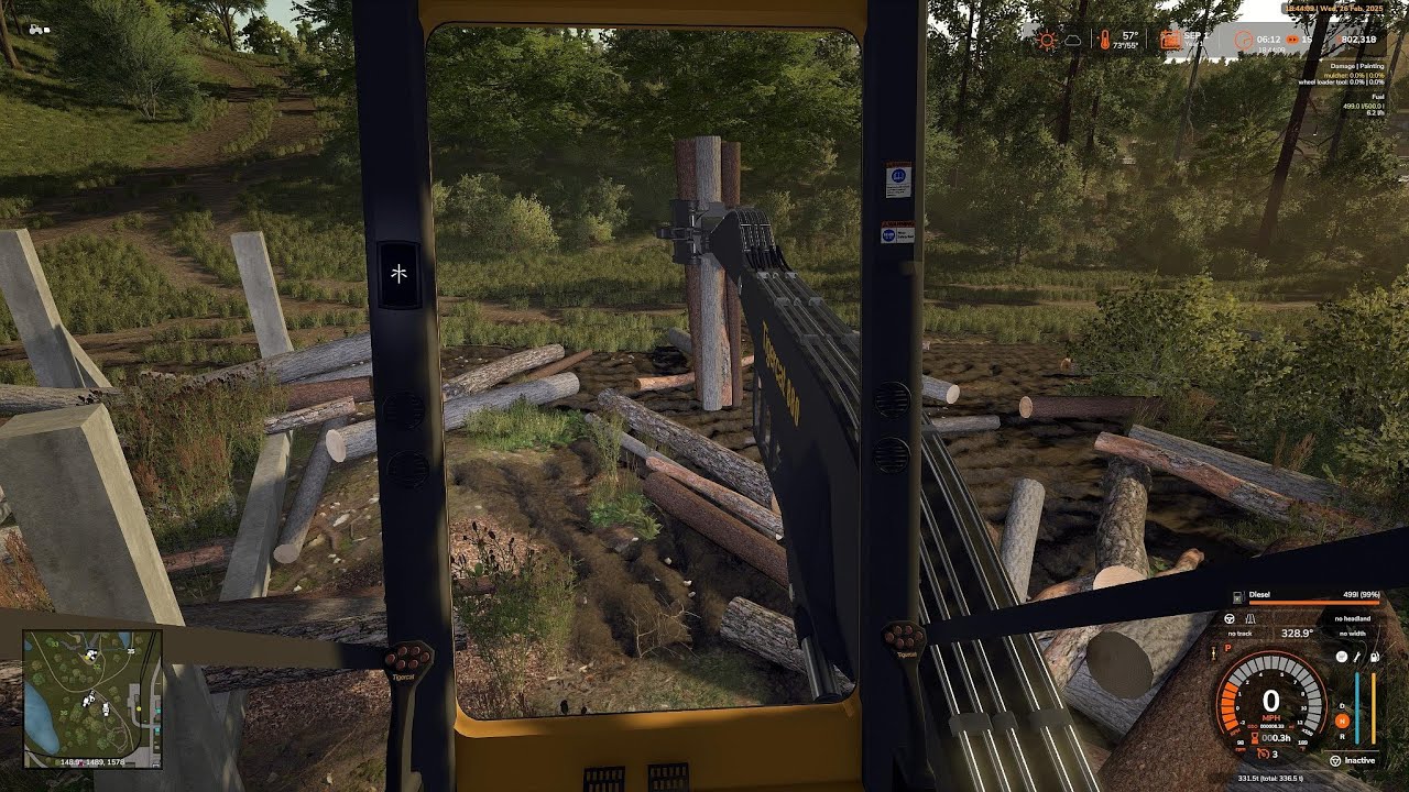 FS25 Silverrun Forest LOGGING #2 NON-Commentary - YouTube