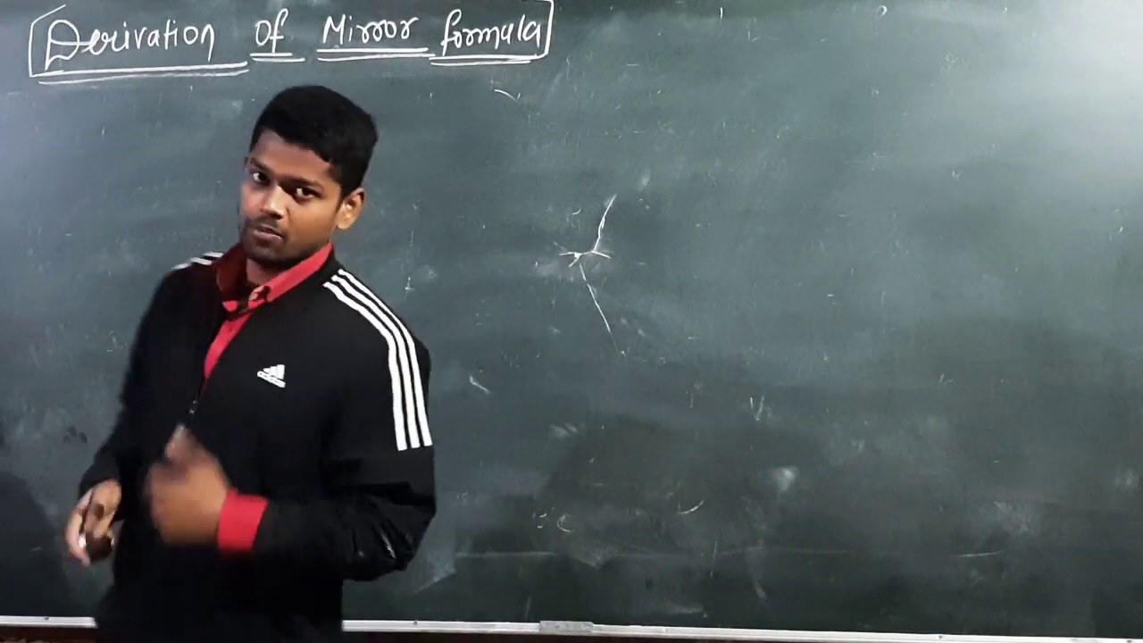 DERIVATION OF MIRROR FORMULA CLASS 10 YouTube derivation-of-mirror-formula-class-10-youtube