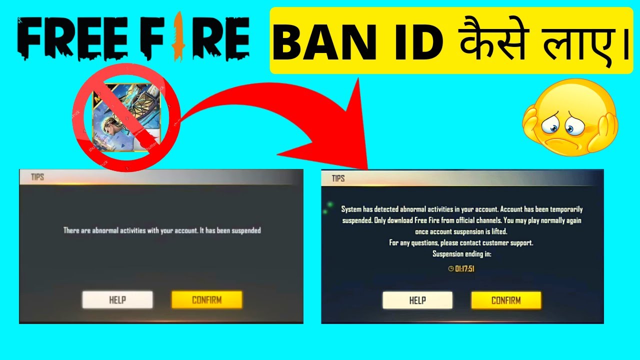 MY FRIEND ID UNBAN How to Recover Free Fire Suspended Account in 2022 ...