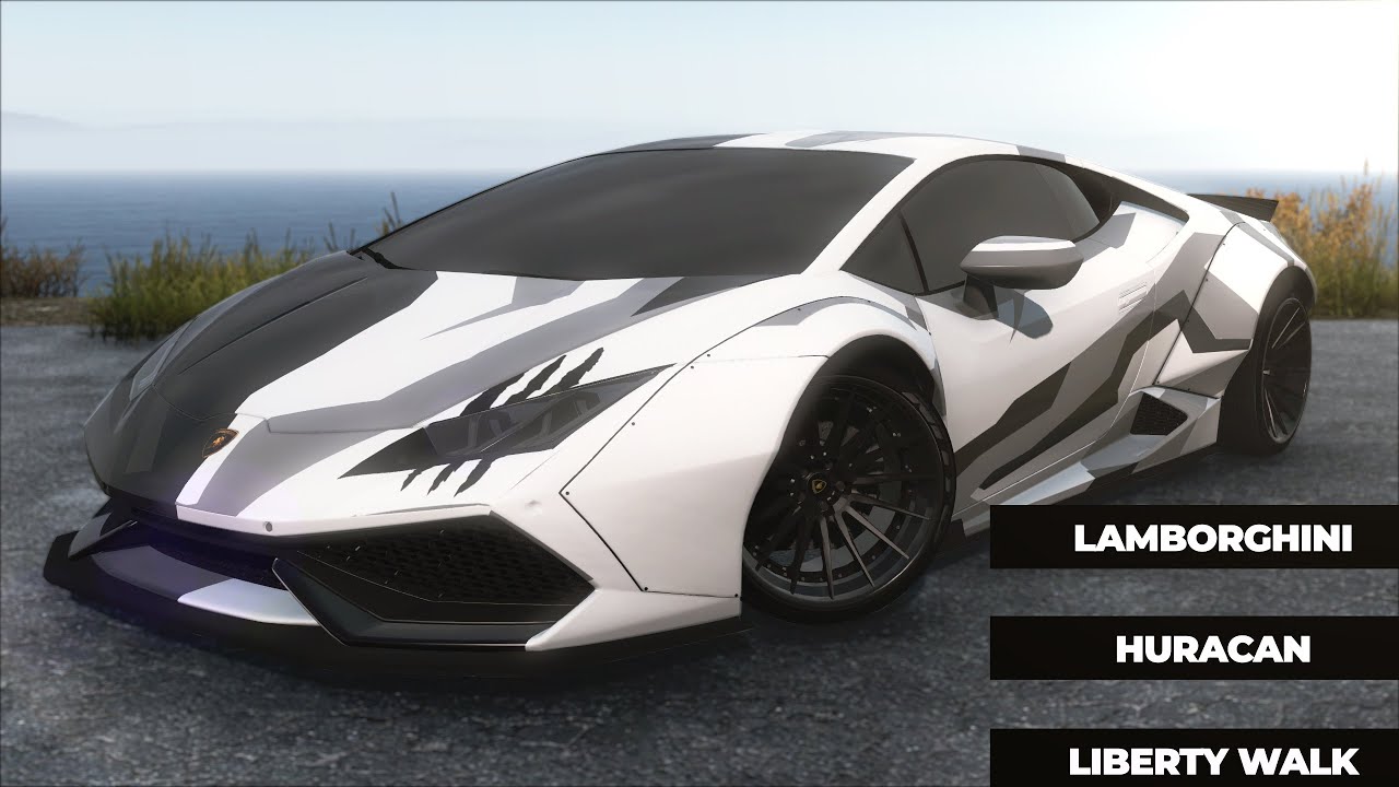 Lamborghini Huracan Liberty Walk Mod Vehicle for Dayz - YouTube