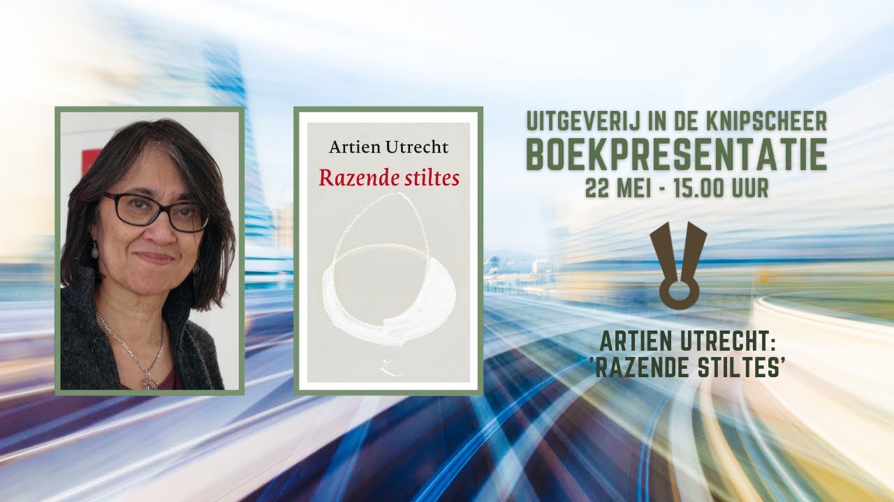 Boekpresentatie : Razende Stiltes van Artien Utrecht - YouTube