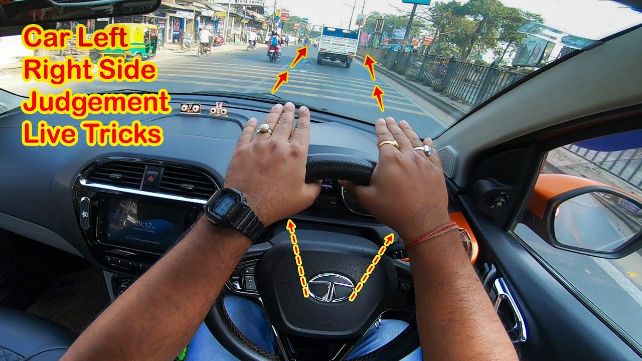 Car Left and Right Side Judgement Practical Lesson in City Driving ...