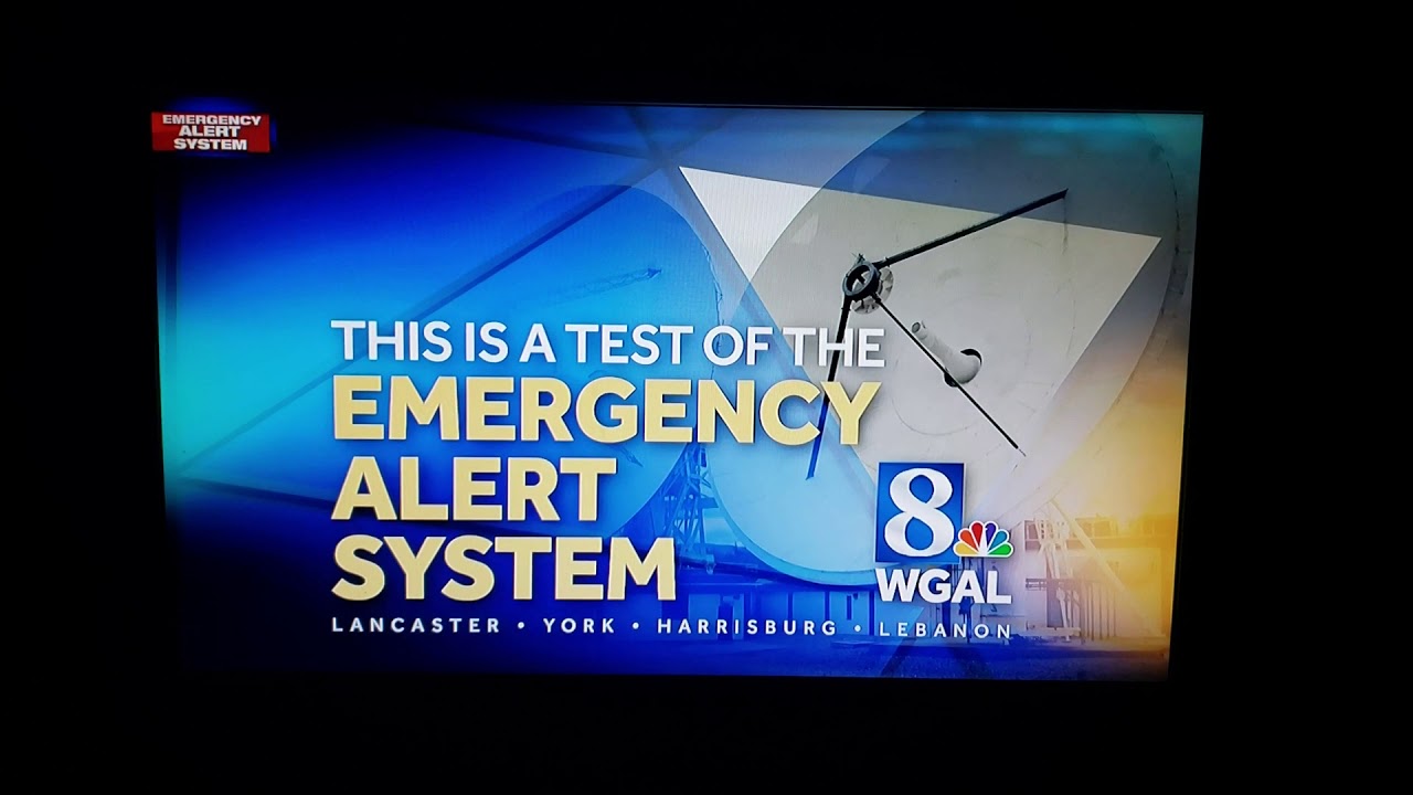 WGAL 8 NBC EAS Test 8-15-19 - YouTube
