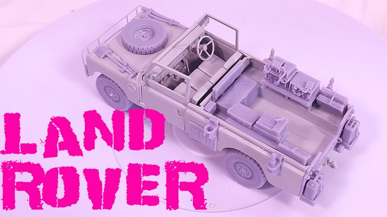 Land Rover FFR Conversion - Italeri 1/35 Scale - YouTube