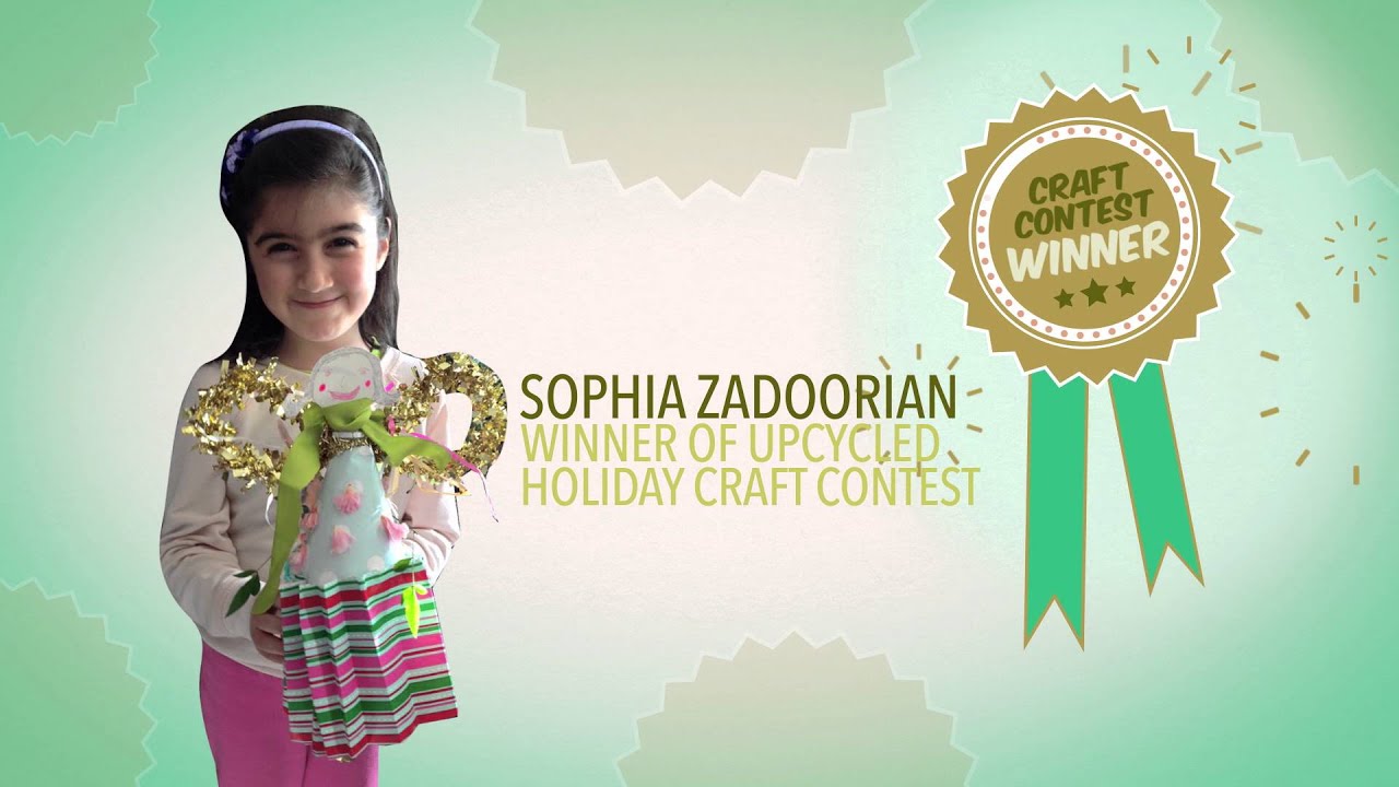 First Annual #Upcycled Craft Contest! - YouTube