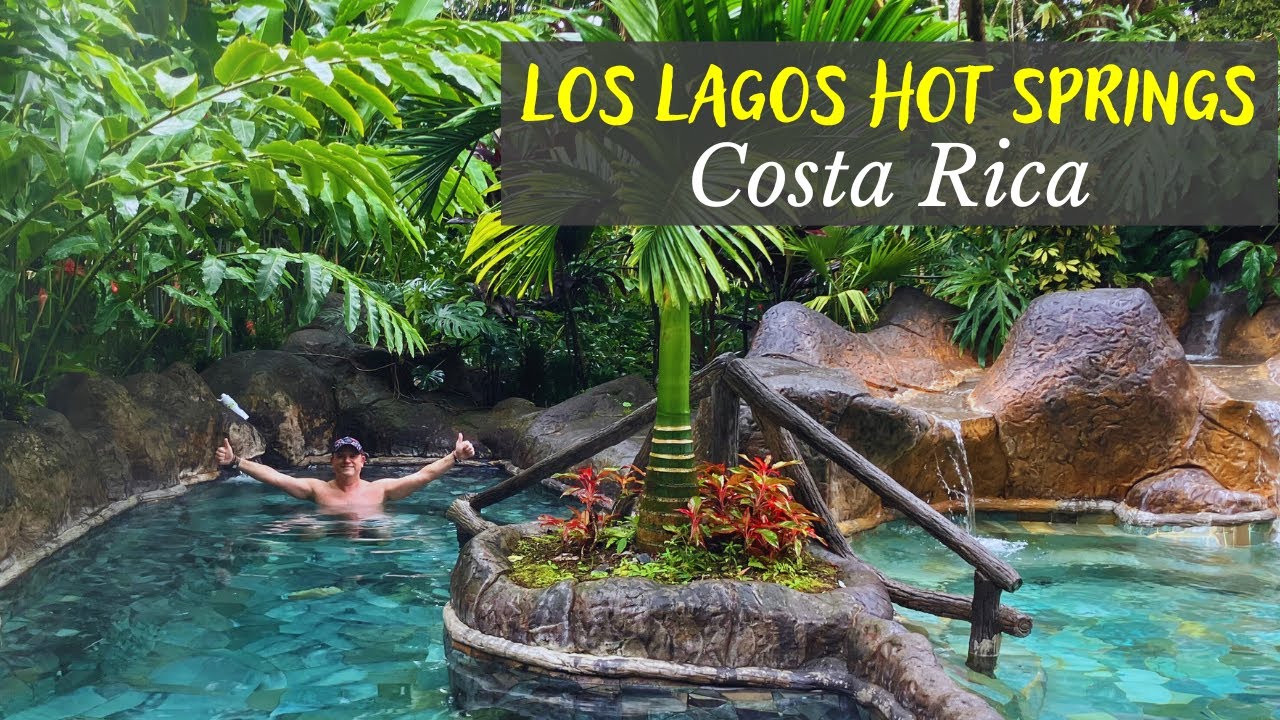 Hot Springs Arenal Volcano Arenal Vulkaan En Baldi Hot Springs