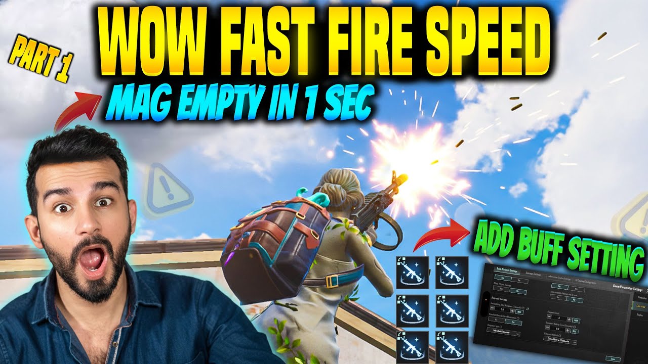 HOW TO MAKE ULTRA FAST FIRE SPEED IN WOW MAP | WOW MAP FAST FIRE BUFF ...