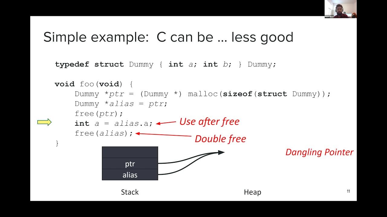 Lecture: Rust vs. C Programming Languages - YouTube