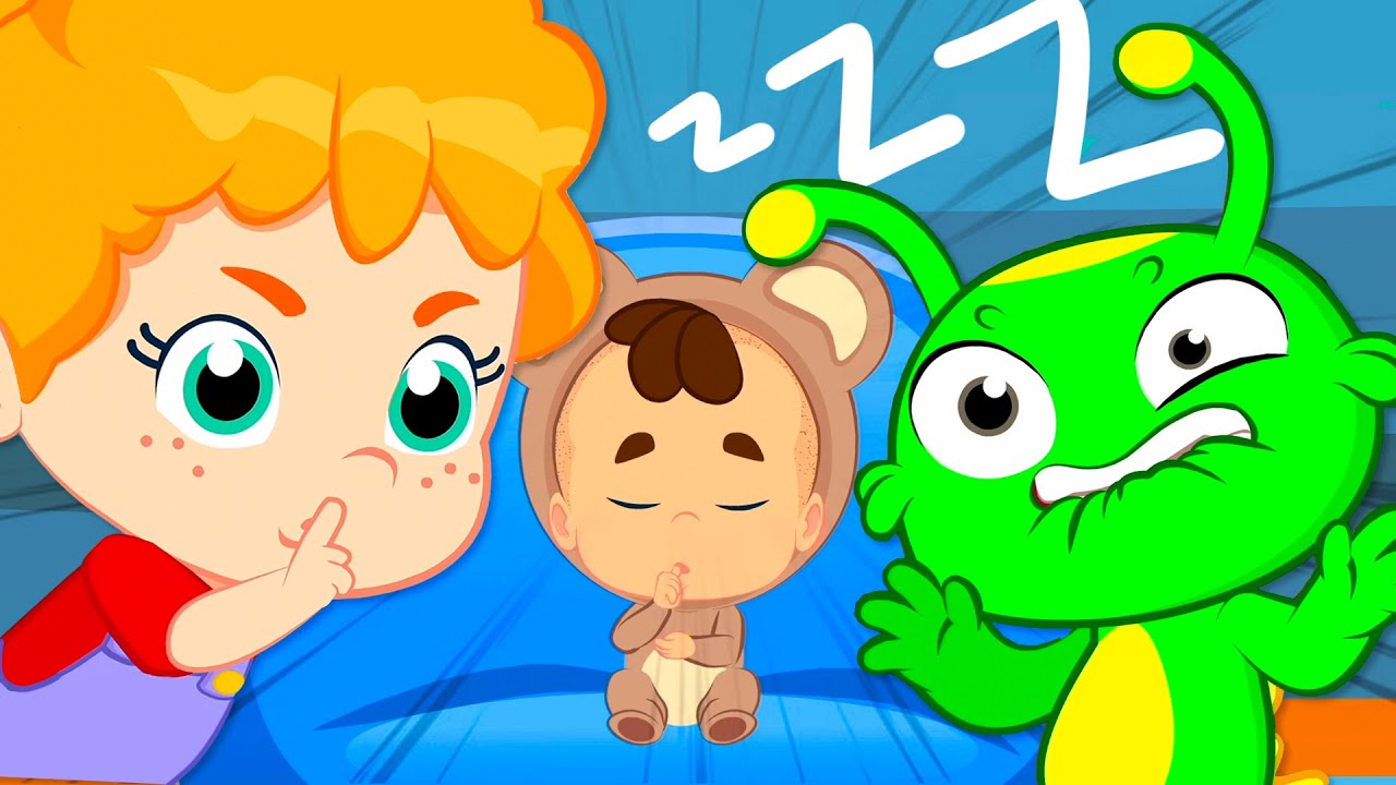Don't wake up the baby! 👶 The baby is crying 🍼 Groovy The Martian ...
