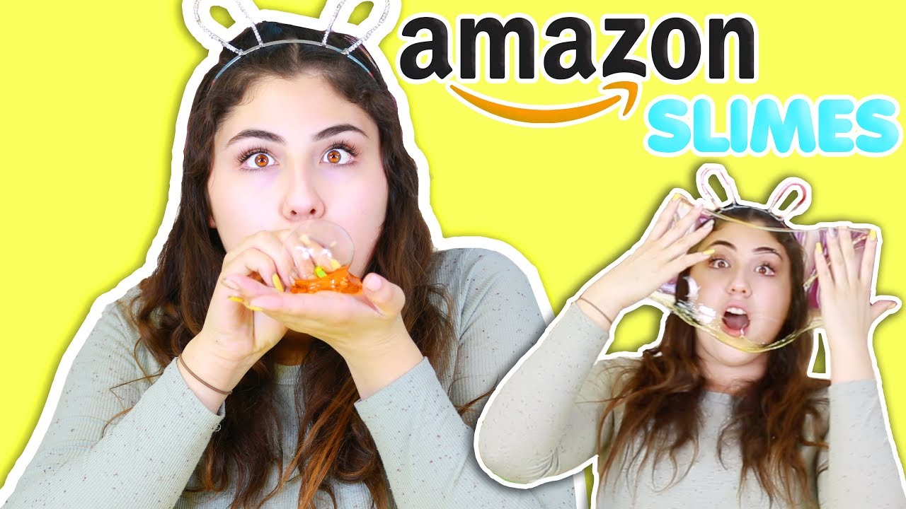 AMAZON RECOMMENDED SLIME TOYS! Slimeatory #336 - YouTube