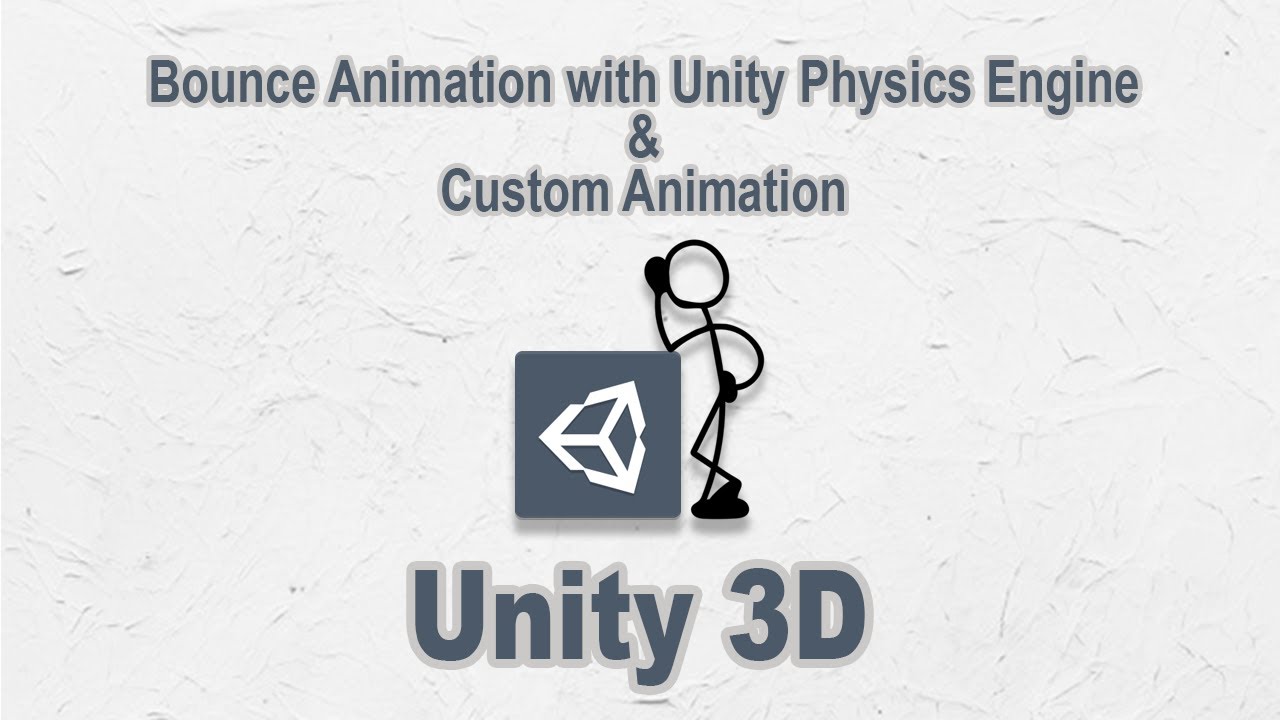 Unity 3D Bounce Animation using Physics Engine and Custom Animation in Urdu/Hindi - YouTube
