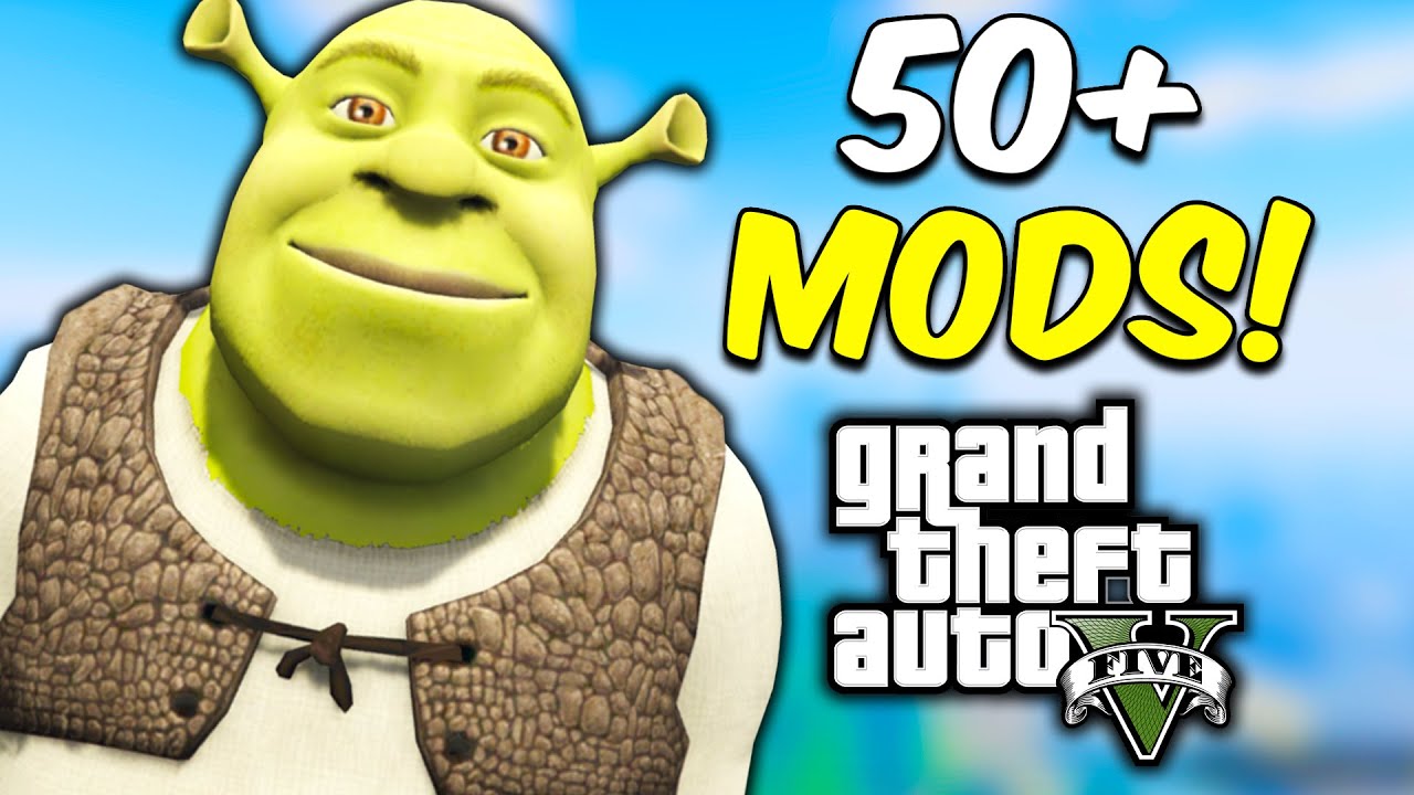 GTA 5 WITH 50+ MODS! - YouTube