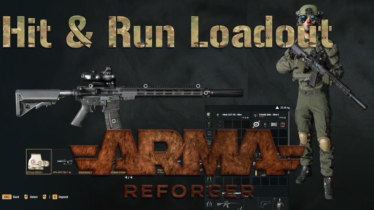 Hit & Run Loadout - Arma Reforger - YouTube