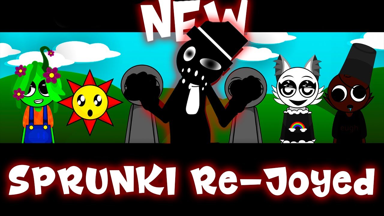New Mr.Black HAT | Sprunki RE-JOYED Normal VS Horror Version - YouTube