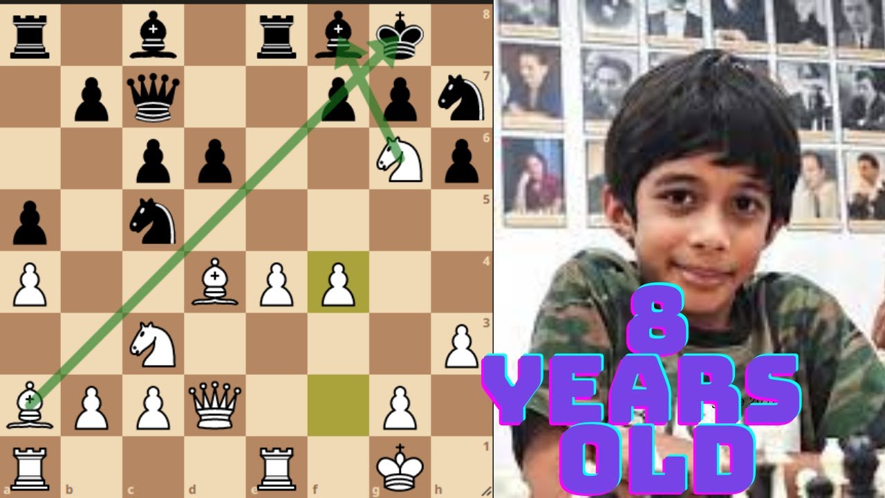 Youngest Ever To Defeat Chess Grandmaster, Ashwath Kaushik 8 years vs ...
