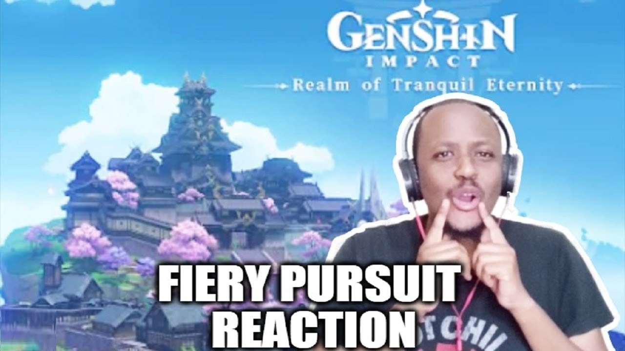 Genshin Impact Reaction | FIERY PURSUIT — Inazuma Battle Theme II ...
