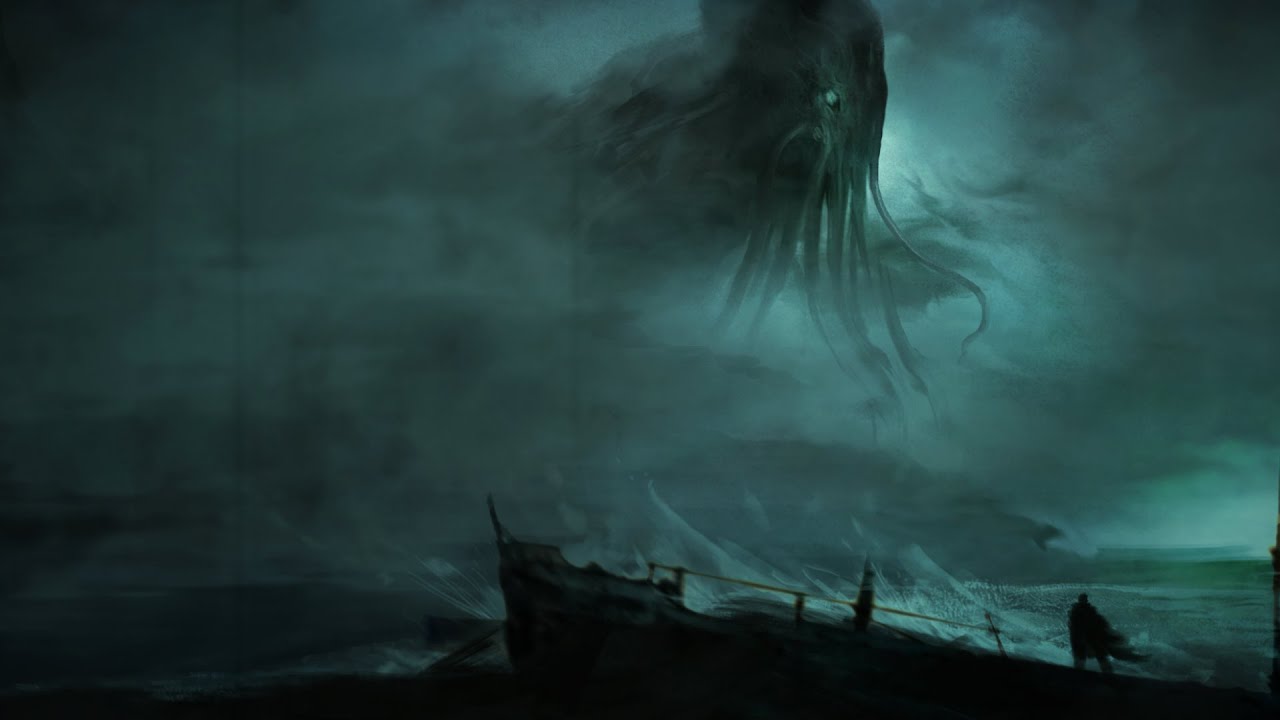 Star Shaped Chimney - Monochrome - Green | Creepy Dark Ambient Horror ...