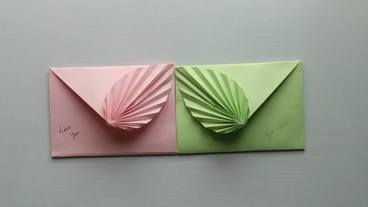 TUTORIAL LOVELY ENVELOPE GIFT | PAPER CRAFT | DIY AMPLOP SURAT KERTAS ...